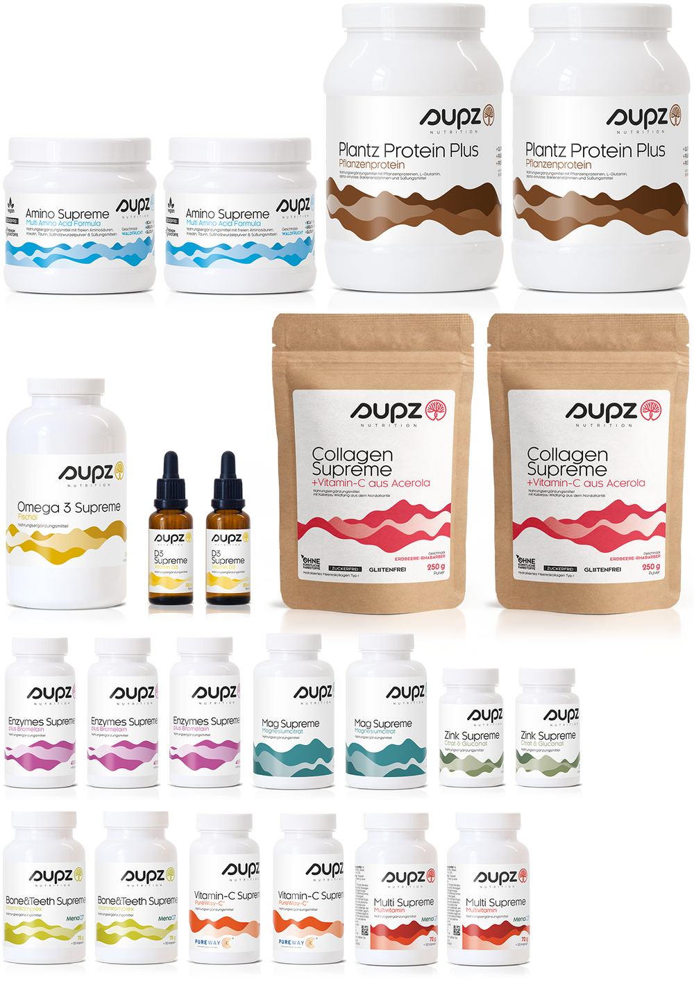 BHP All-in-One - Komplettpaket bhp all in one supplement – SUPZ Nutrition